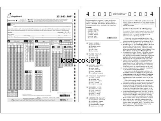 Free SAT Practice Papers PDF | SAT Mock Tests 2025 | Testprepkart San ...